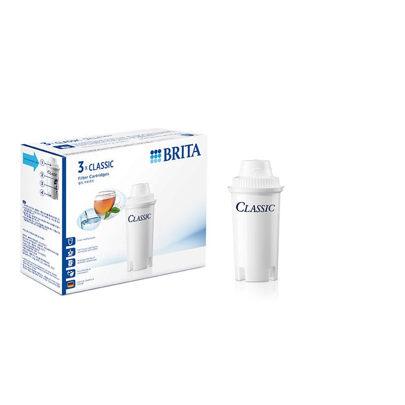 BRITA Classic Water Filter Cartridges - 4-Step Filtration Purifier, Pa
