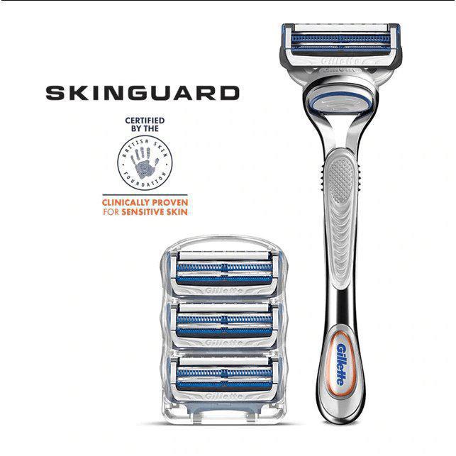 Gillette Men's Skinguard Sensitive Razor Starter Pack