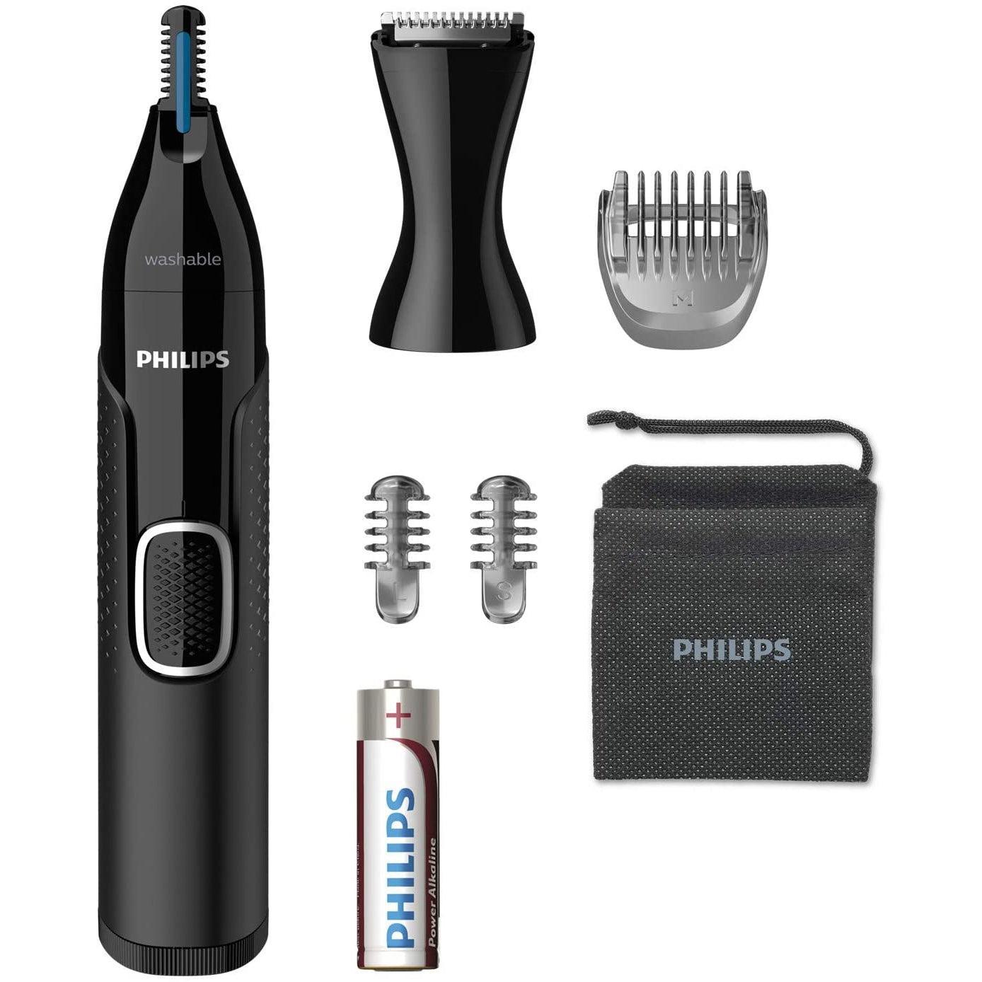 Philips NT5650/16 Series 5000 Waterproof Nose and Ear Trimmer with Pre